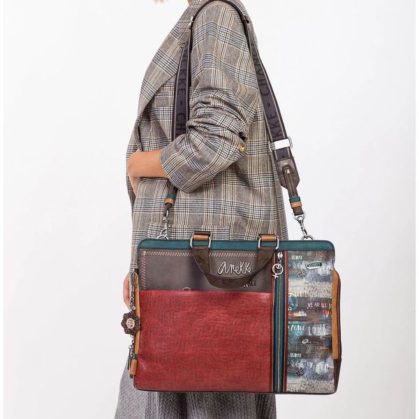 Valigetta porta documenti Respect marrone Anekke 35816-116