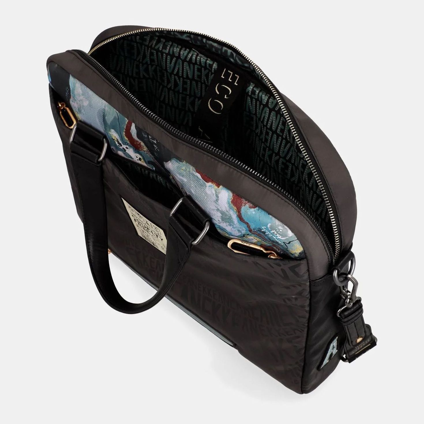 Valigetta porta documenti Nature woods nero Anekke 35876-101