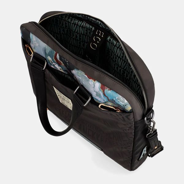 Valigetta porta documenti Nature woods nero Anekke 35876-101