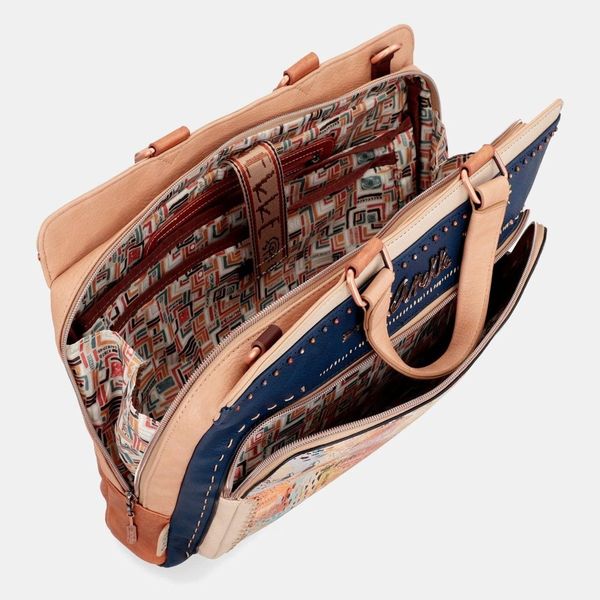 Valigetta porta documenti Tribe beige Anekke 36626-116