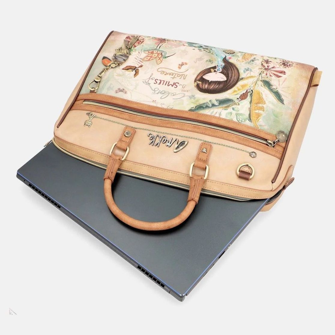 Valigetta portadocumenti Amazzonia beige Anekke 36706-112