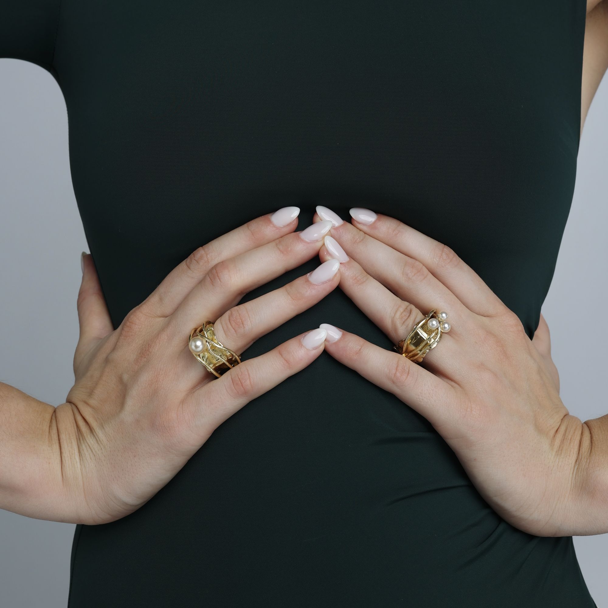 Gleam ring gold KALLIOPE Handmade Jewelry gd1627