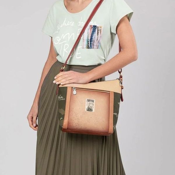 Flowers large clearance crossbody bag