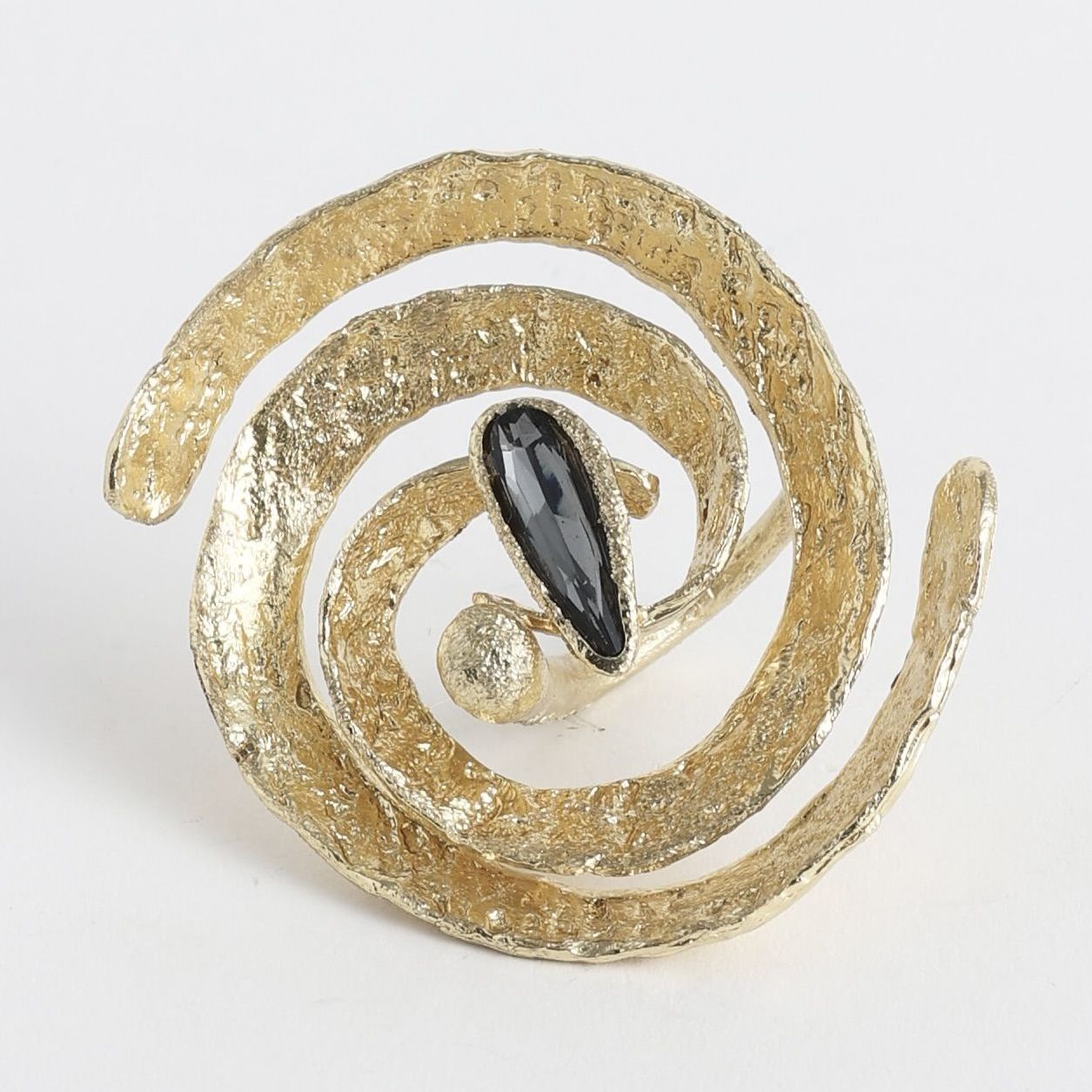 Galactica ring gold KALLIOPE Handmade Jewelry gd1632